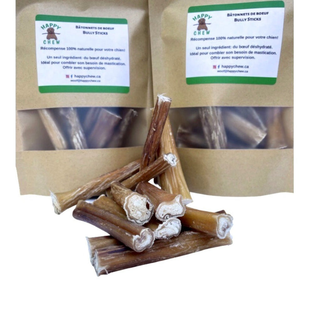 Bully stick 2-5 pouces | Quebec, Canada | Happy Chew – Boutique Happy Chew